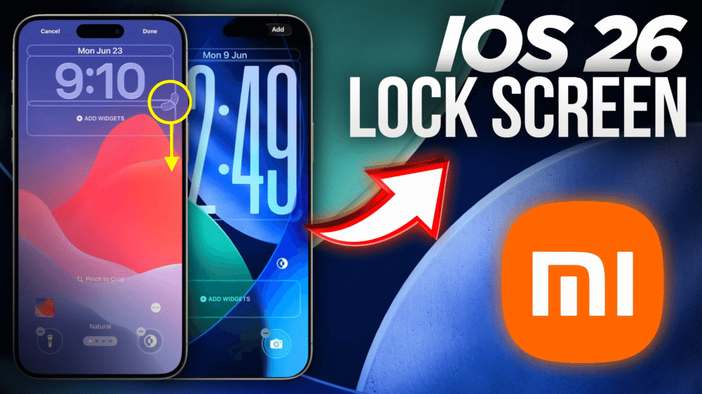 Tema iOS 26 Lock Screen: deixe sua tela mais moderna e minimalista ...